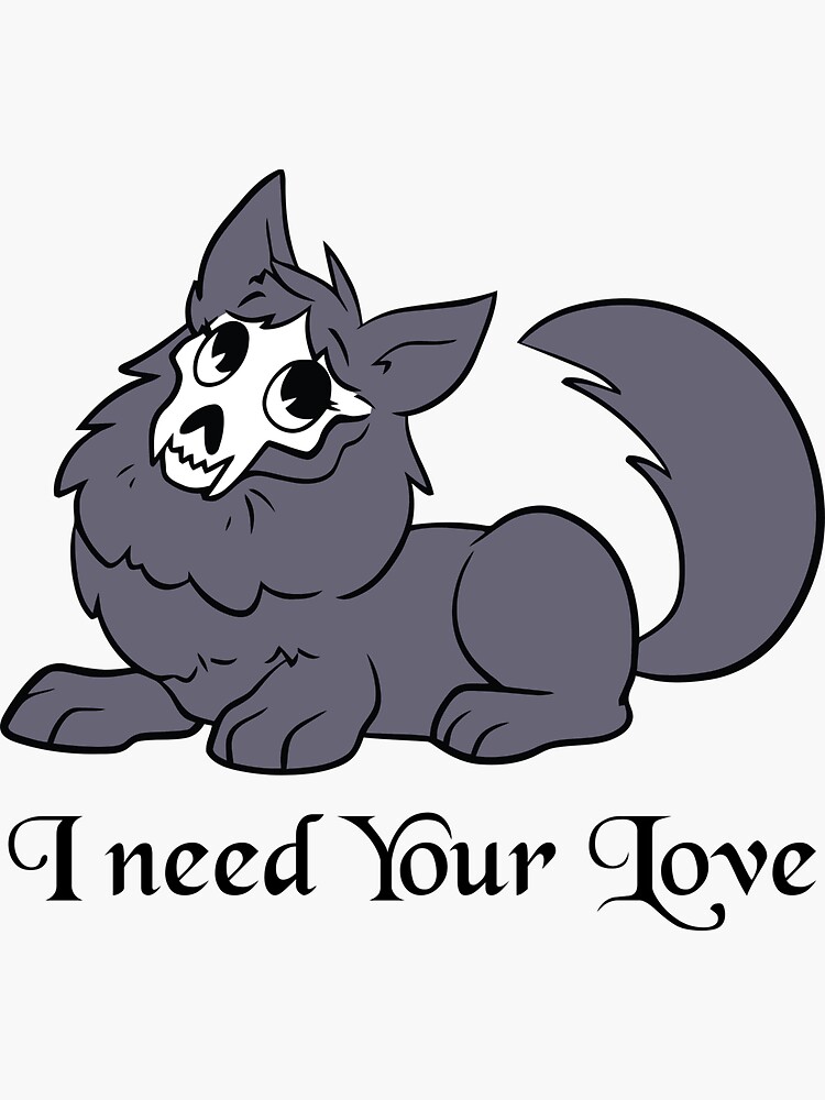 "Funny scp 1471 need your love " Sticker by twistbubble | Redbubble