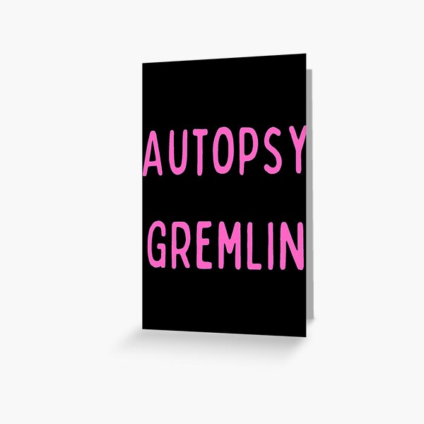 "Autopsy Gremlin - NCIS - Palmer" Greeting Card by LukjanovArt | Redbubble