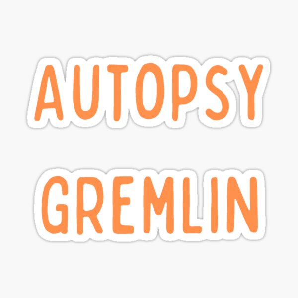 "Autopsy Gremlin - NCIS - Medical Examiner " Sticker by LukjanovArt ...