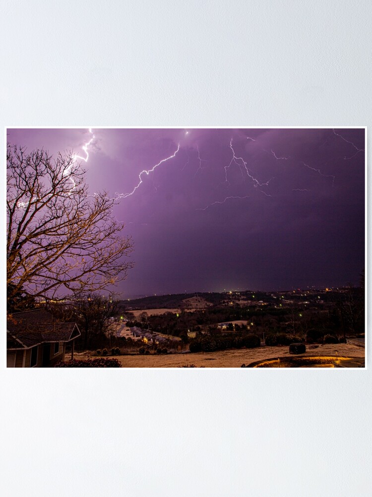"Thundersnow Lightning Triple Boom" Poster for Sale by sublimepw ...