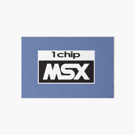 "1chipMSX Logo" Art Board Print by RubenCRM | Redbubble