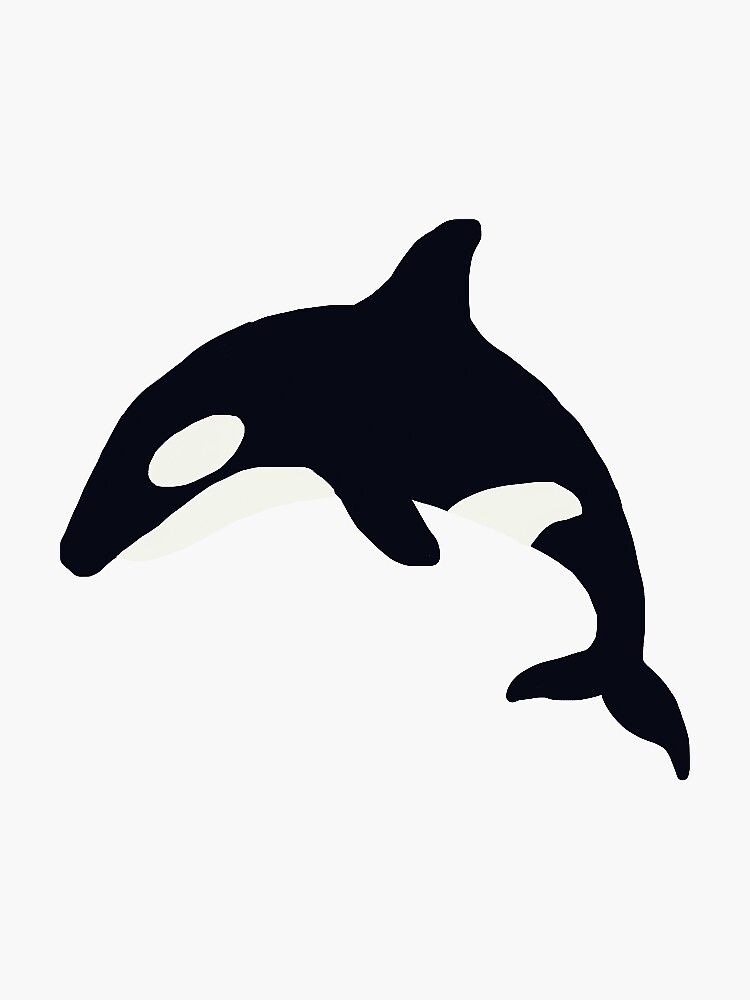 "orca sticker " Sticker by elliejenner | Redbubble