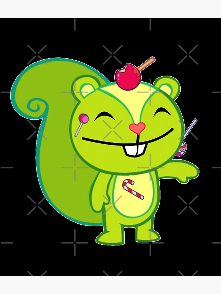 "Nutty - Happy Tree Friends " Poster for Sale by OtakuEmporium | Redbubble