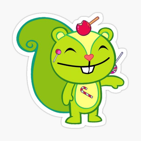 "Nutty - Happy Tree Friends " Sticker by OtakuEmporium | Redbubble