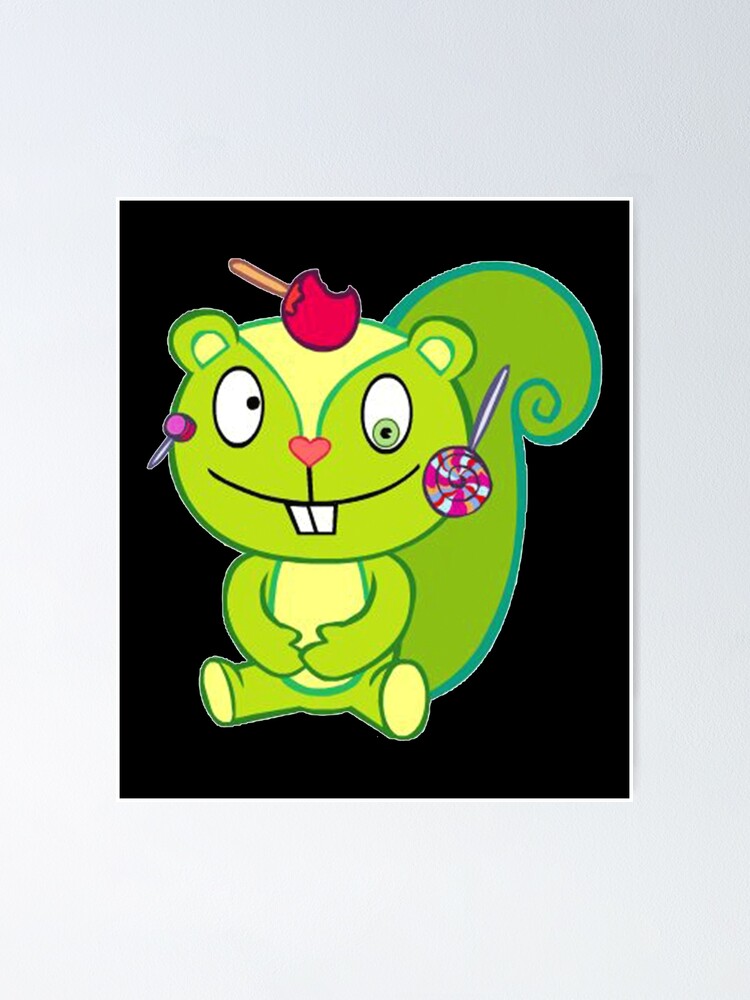 "Nutty - Happy Tree Friends " Poster for Sale by OtakuEmporium | Redbubble