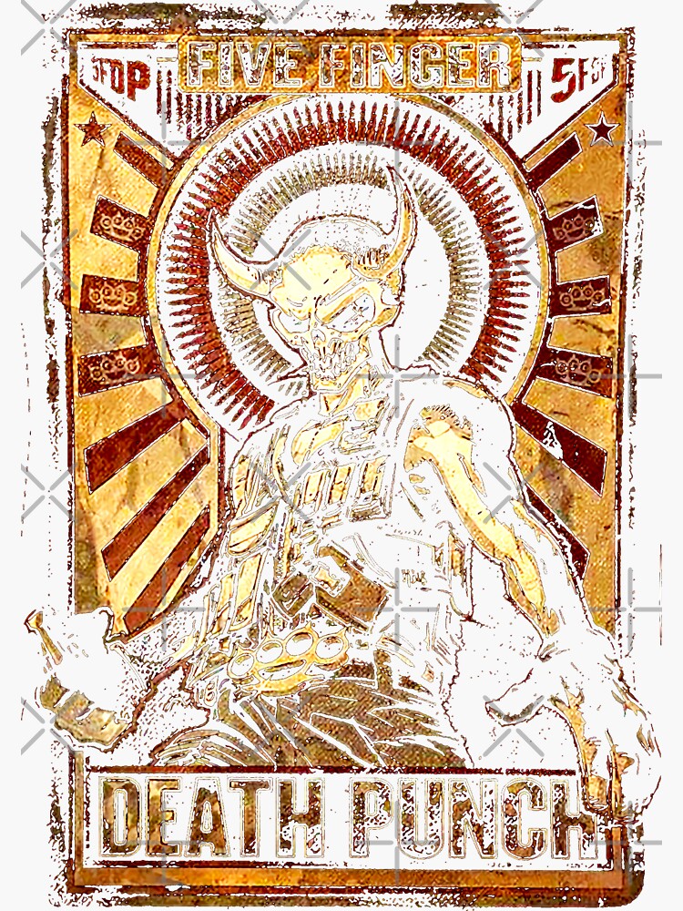 "5FDP Dead 45 -Punch - dead punch = best selling" Sticker by ...