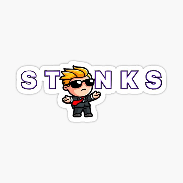 "Wall Street Bets Stonks" Sticker by Teesigned | Redbubble