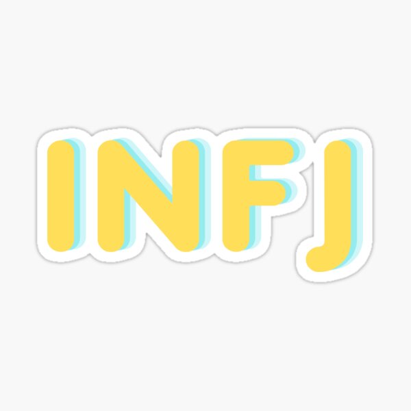 "INFJ" Sticker for Sale by amon shop | Redbubble
