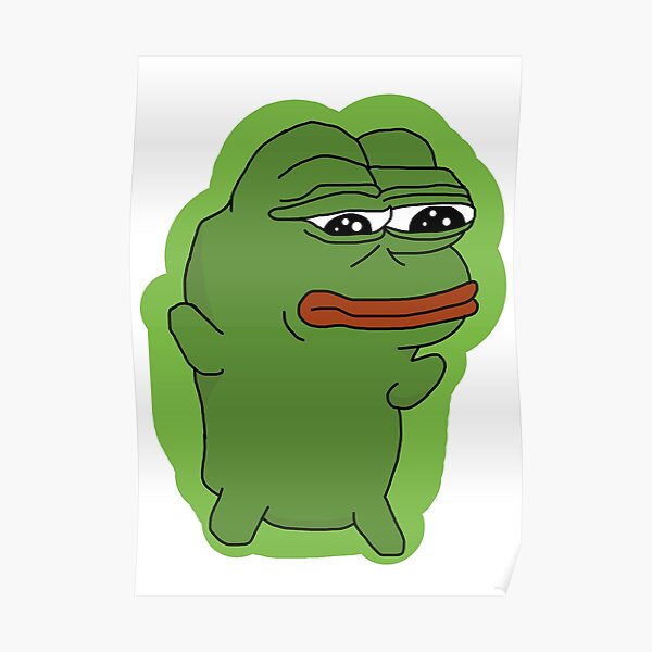 "PEPE" Poster for Sale by WsNeo | Redbubble