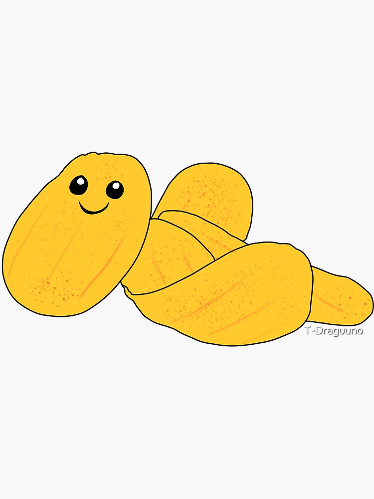 "Potato Chip Buddy" Sticker for Sale by T-Draguuno | Redbubble