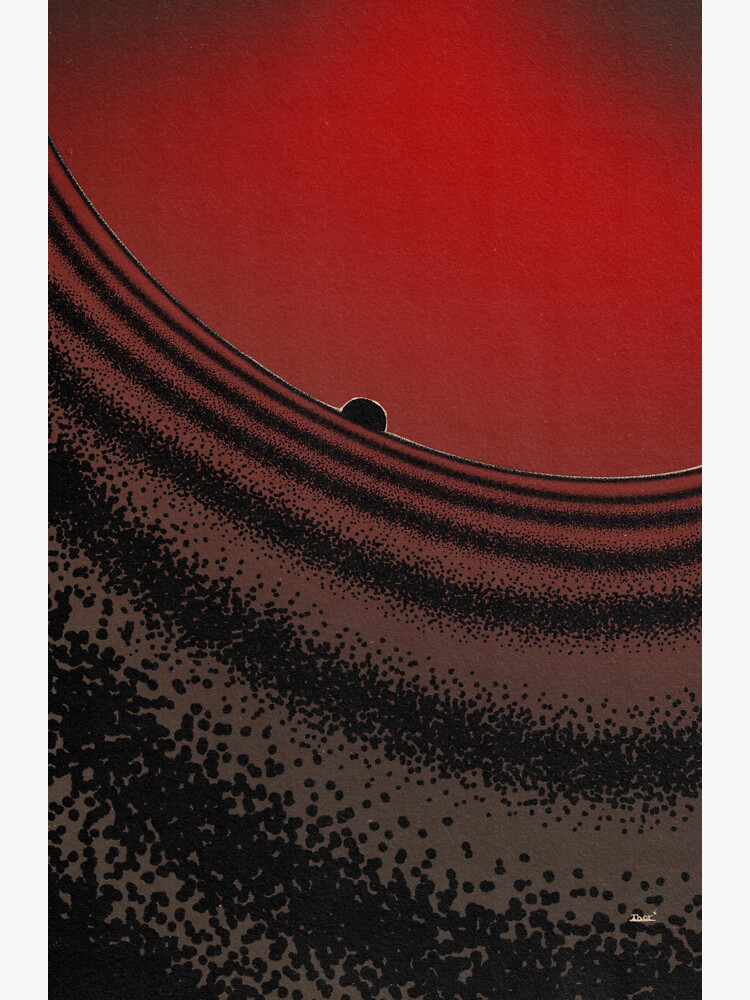 "Red Ring" Sticker by VulcanComics | Redbubble