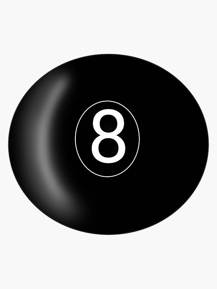 "8 ball pool" Sticker by SkepticArt | Redbubble
