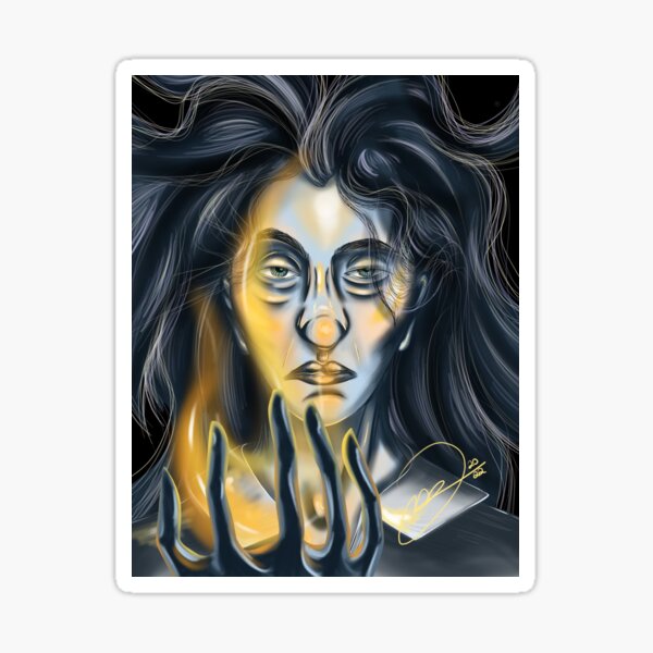 "Simon Snow Series Baz Pitch with flame" Sticker by serotonin-art ...