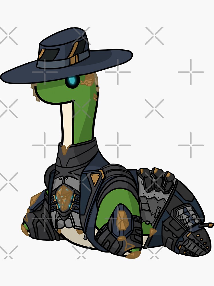 "Seer Nessie, Apex Legends" Sticker by FULCRUMstore | Redbubble