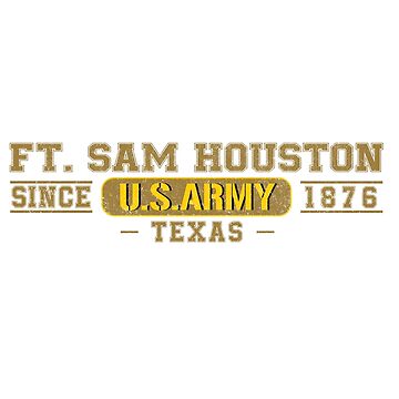"Fort Sam Houston In Texas Army Base" Sticker for Sale by BennyRamirez ...