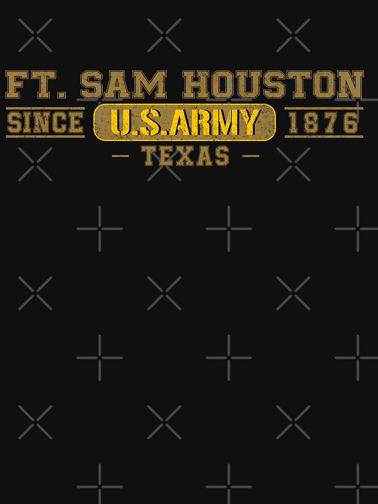 "Fort Sam Houston In Texas Army Base" T-shirt for Sale by BennyRamirez ...