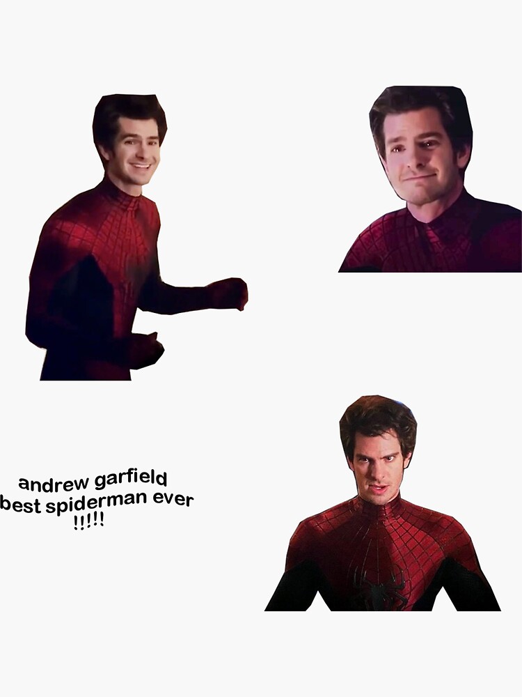 "andrew garfield fan art" Sticker by ledouxzcorbett | Redbubble