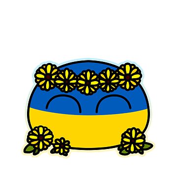"Lil Ukraineball" Pin for Sale by MoonyYT | Redbubble