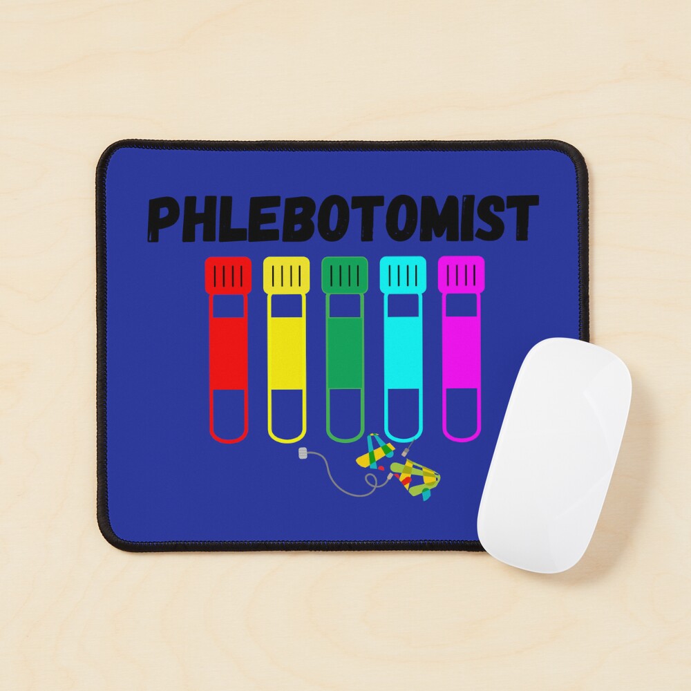 Colorful Phlebotomy Fun Phlebotomist Lab Week Poster For Sale By