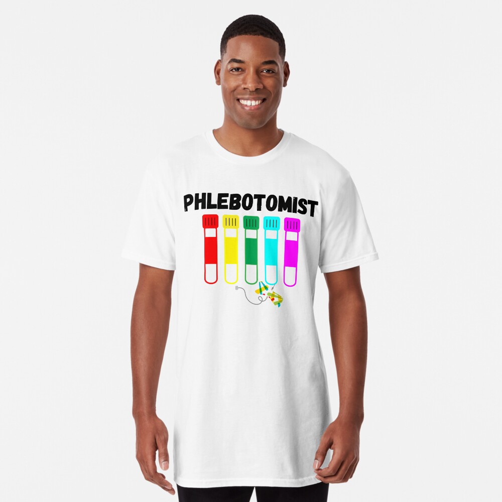 Colorful Phlebotomy Fun Phlebotomist Lab Week Poster For Sale By