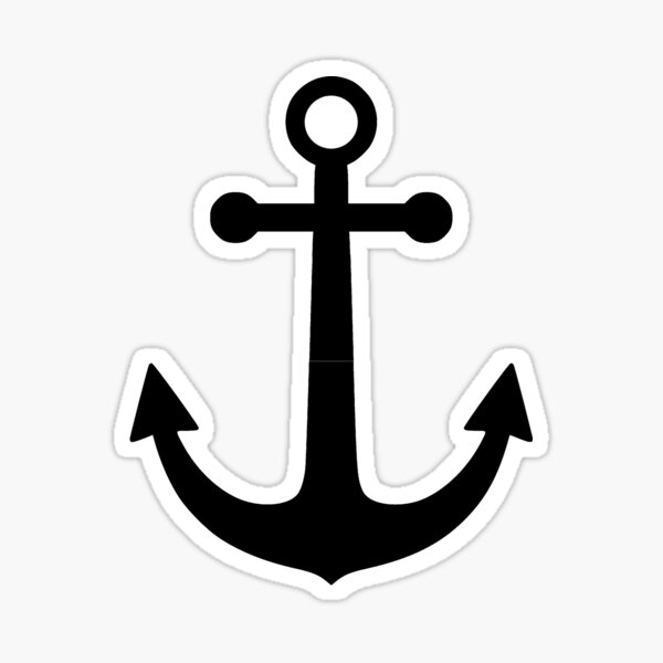 "Anchor" Sticker by seacoastcustoms | Redbubble