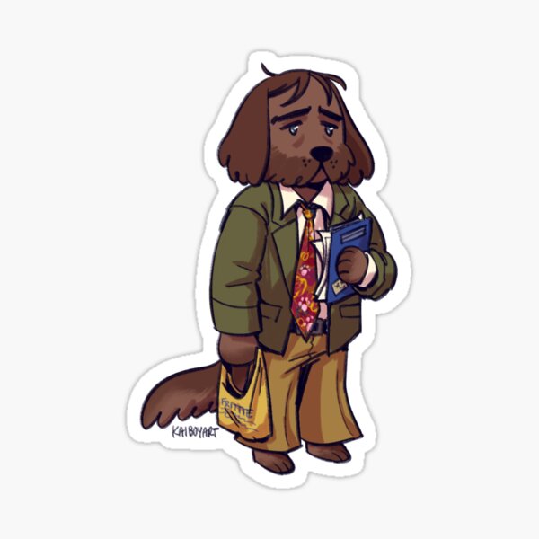 "harry dog" Sticker for Sale by kaicoley | Redbubble