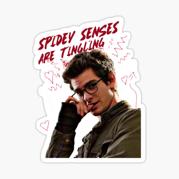 "andrew garfield fan art" Sticker by ledouxzcorbett | Redbubble