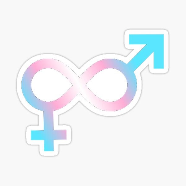 "Infinity Trans Pride" Sticker for Sale by InfinityDragArt | Redbubble