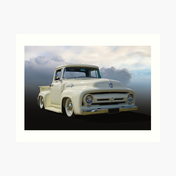 1956 Ford F100 Wall Art | Redbubble