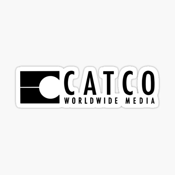 "Catco Worldwide Media Logo Sticker" Sticker for Sale by FlorianDorfler ...