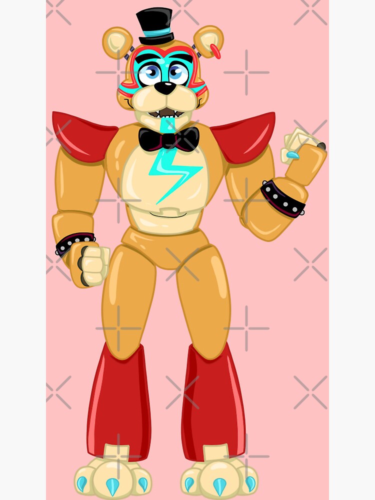 Lámina fotográfica «Diseño de cuerpo completo de FNAF Security Breach ...