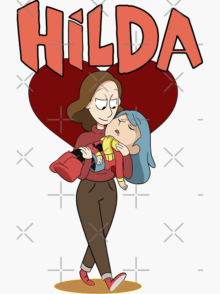 " HILDA of hilda netflix 3cute girl hilda MOM CUTE happy days gifts ...