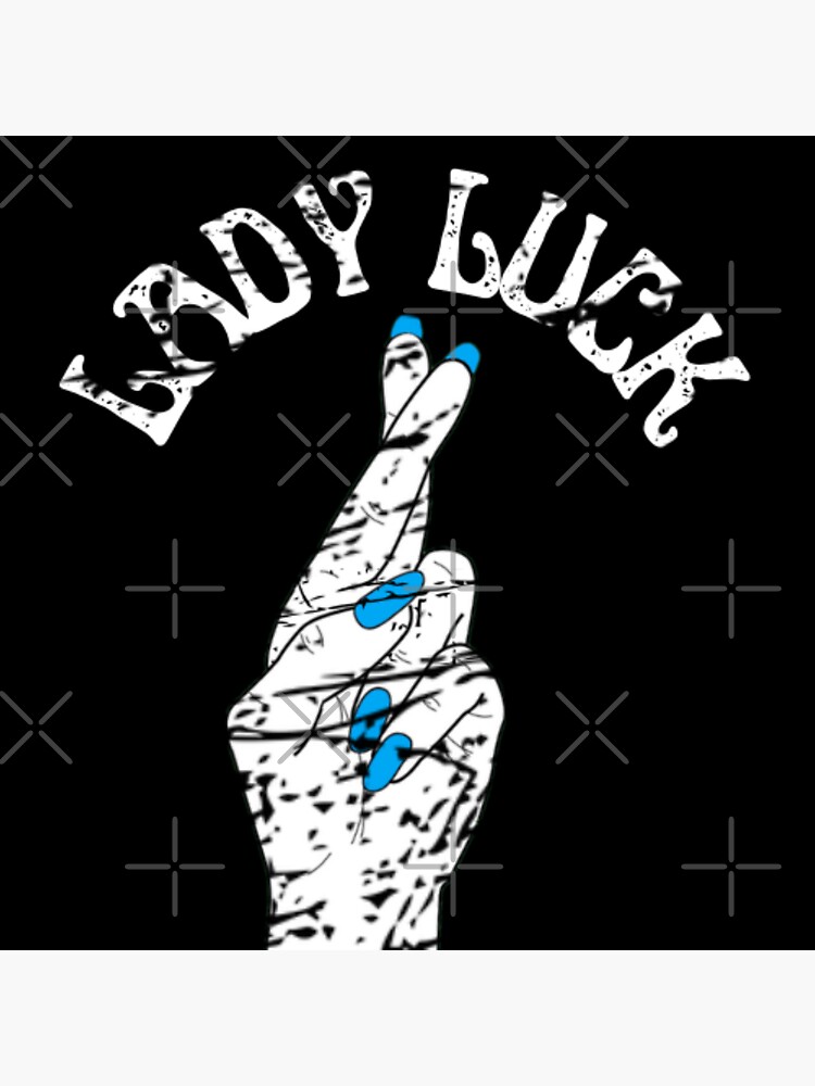 "LADY LUCK" Sticker by NewTorch | Redbubble