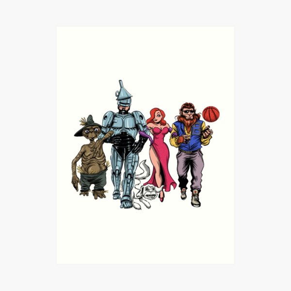 "80s T-ShirtThe Wizard of 80s " Art Print by AmalfiWisdom | Redbubble