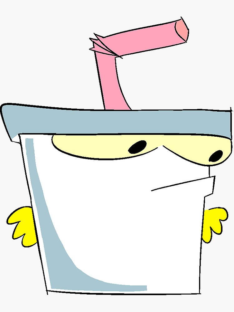 "Master Shake" Sticker by ddots | Redbubble