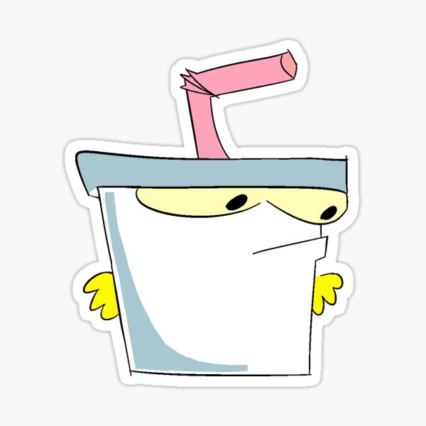 "Master Shake" Sticker by ddots | Redbubble