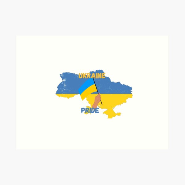 "We Support Ukraine | End Ukraine War | Ukraine Pride" Art Print by ...