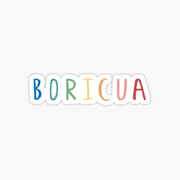 Boricua Stickers | Redbubble