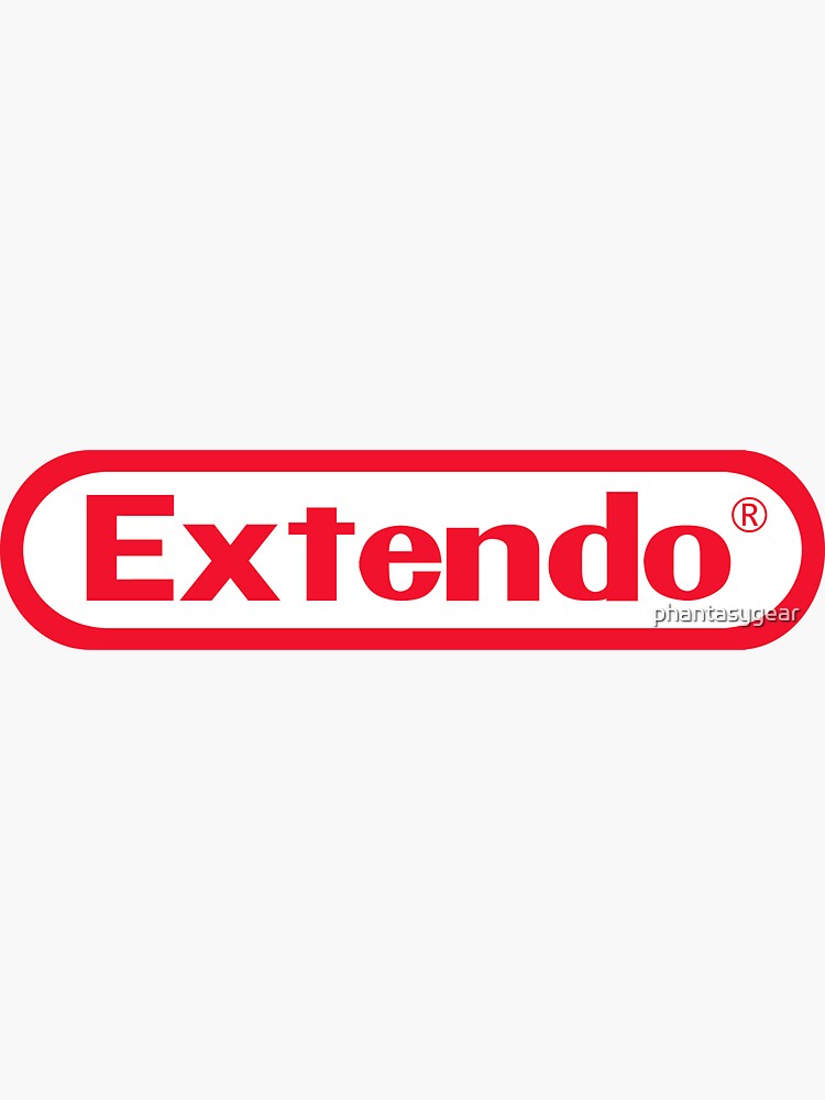"Extendo" Sticker for Sale by phantasygear | Redbubble