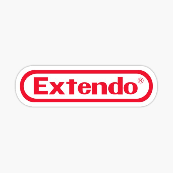 "Extendo" Sticker for Sale by phantasygear | Redbubble