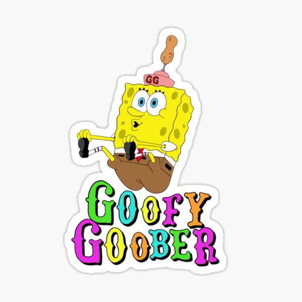 "Goofy Goober" Sticker by NatakaKimang | Redbubble
