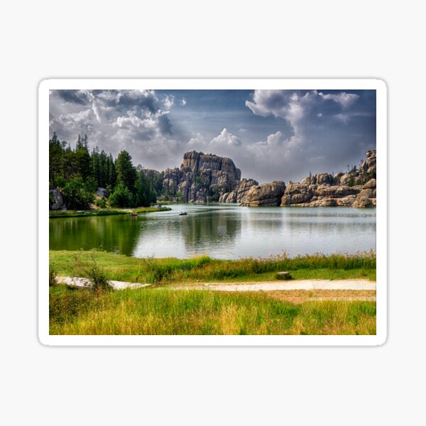 "Sylvan Lake - Custer State Park, SD" Sticker by kdxweaver | Redbubble