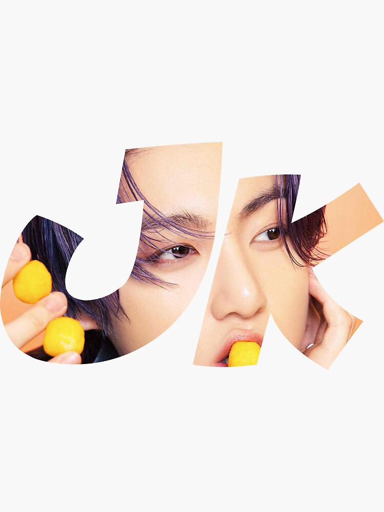 "BTS JK" Sticker by CtrlPlusP | Redbubble