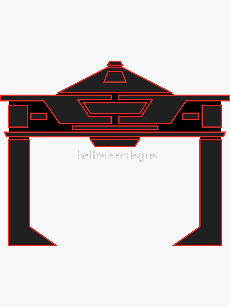 "TRON Recognizer" Sticker for Sale by hellraiserdsgns | Redbubble