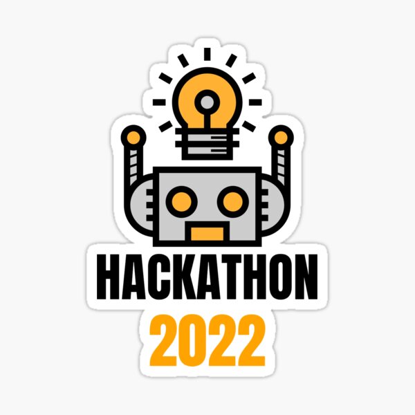 "Hackathon 2022" Sticker by Agile-dev-tees | Redbubble