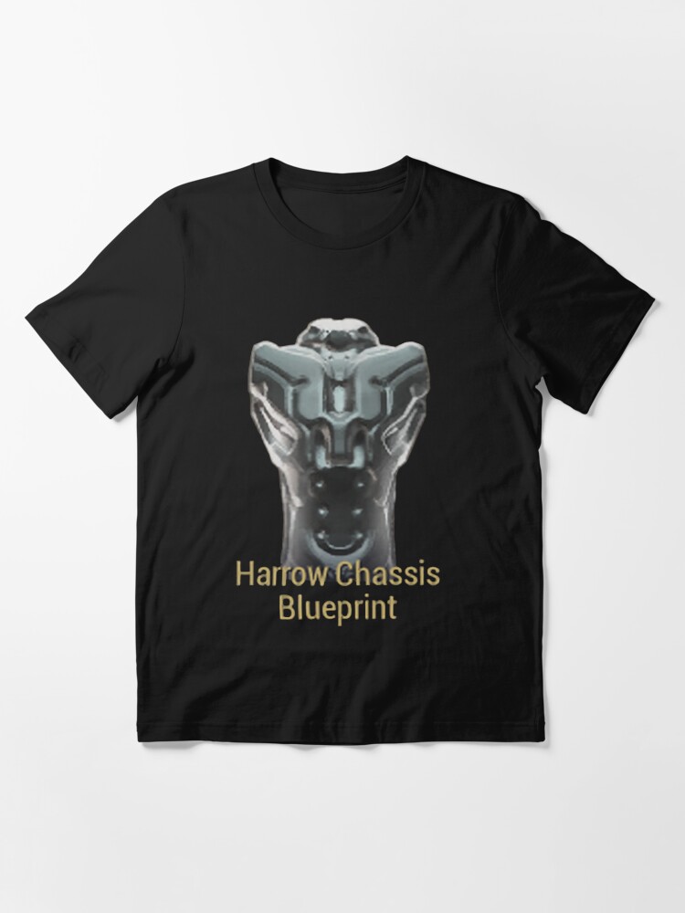 "Harrow Chassis Blueprint Warframe Tennocon Meme" Essential T-Shirt for ...