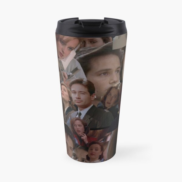 "X-Files / Mulder and Scully Collage" Travel Mug by jodilovesbucky ...