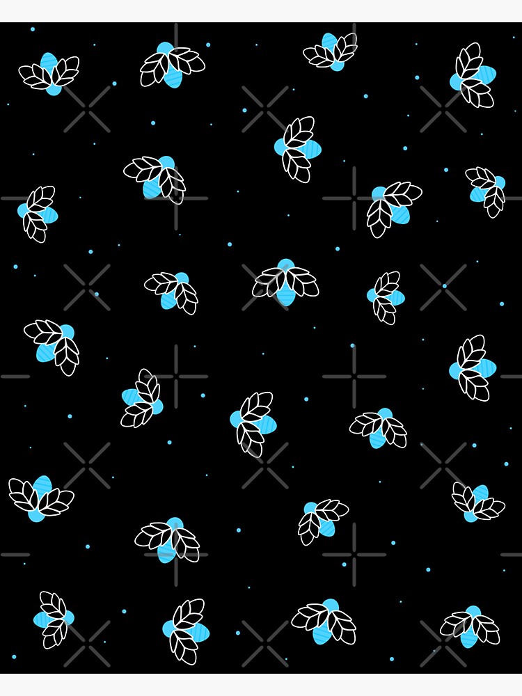 "Blue Firefly bugs" Sticker by Purr95 | Redbubble