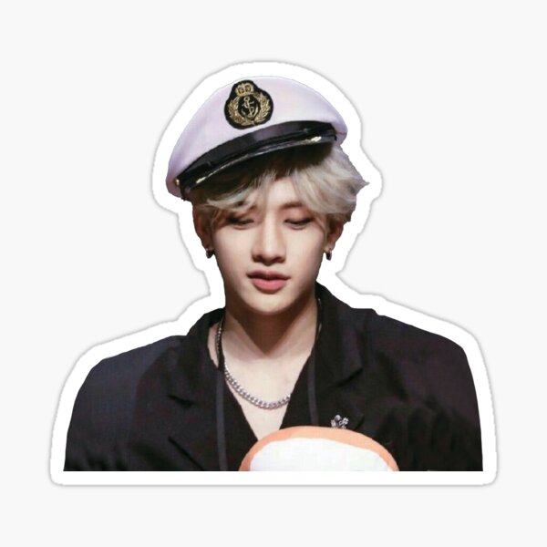 "Stray Kids Cute Bang Chan" Sticker for Sale by kpopnow | Redbubble