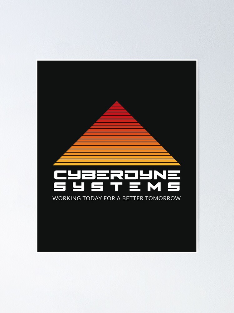 "Cyberdine Systems - Terminator T-shirt" Poster for Sale by MeticArts ...
